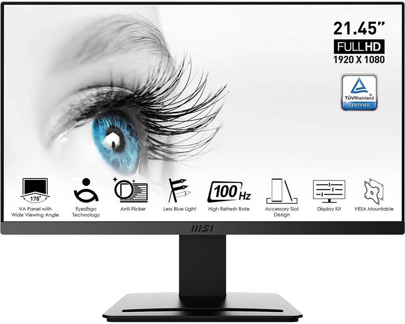 MSI 55.88 cm (22 inch) Full HD VA Panel Monitor (PRO MP223) Price in ...