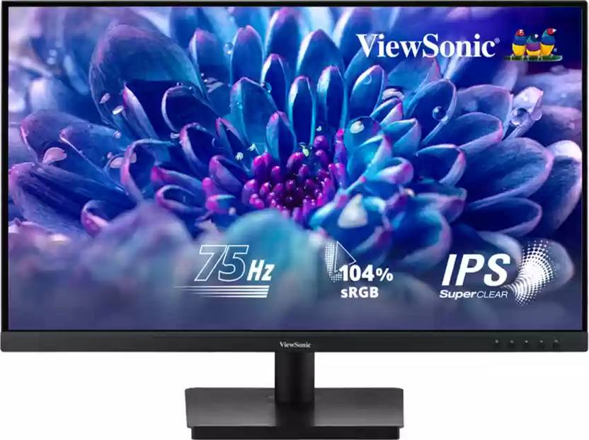 ViewSonic 81.28 cm (32 inch) Full HD IPS Panel Monitor (VA3209-MH ...