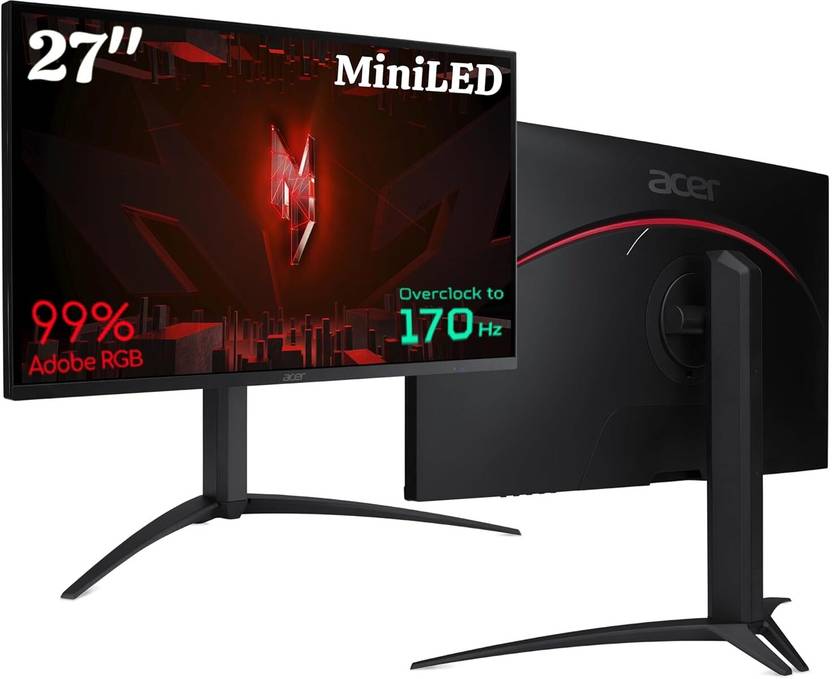 Acer 68.58 cm (27 inch) WQHD LED Backlit VA Panel Gaming Monitor ...