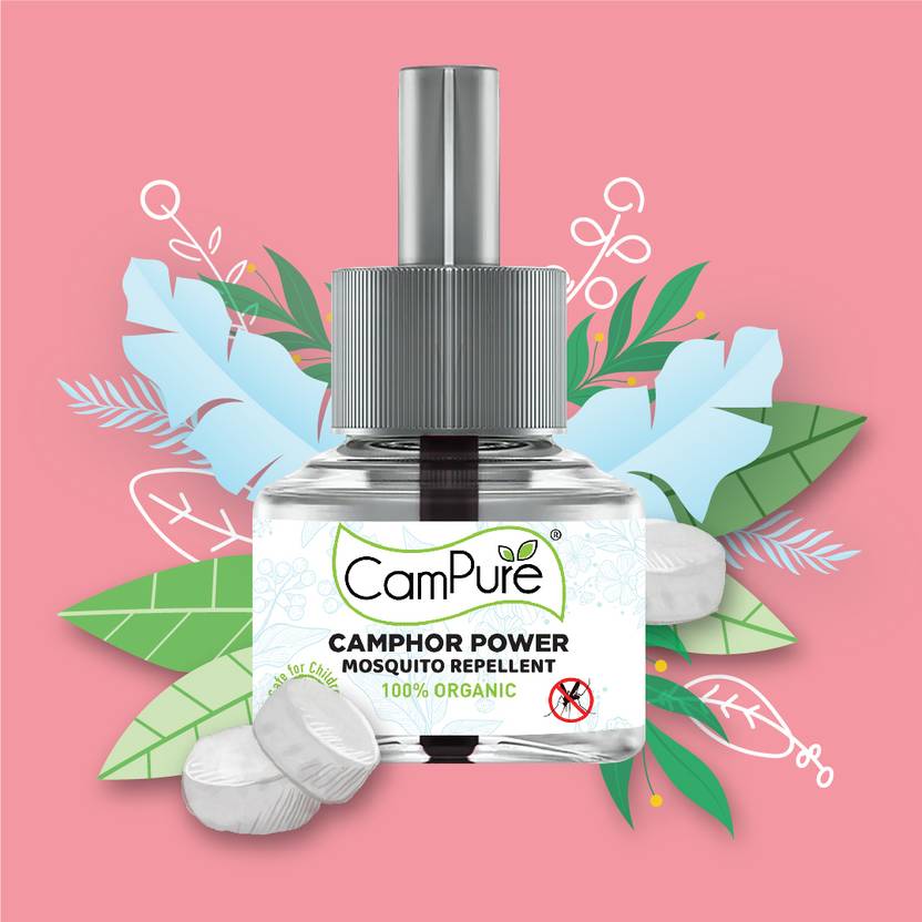 CamPure Camphor Power Mosquito Vaporiser Refill Price in India - Buy ...
