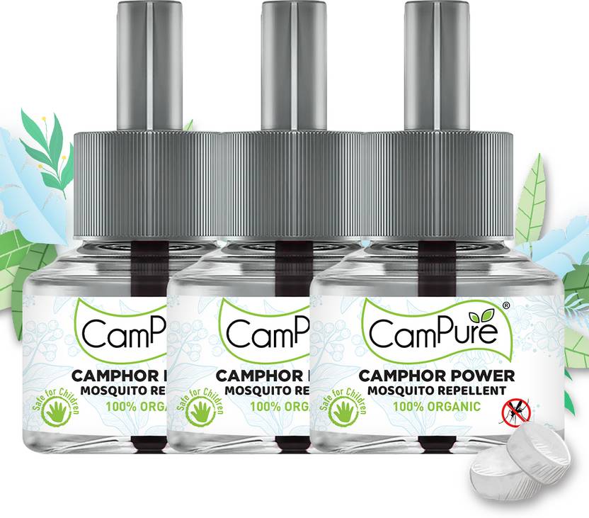CamPure Camphor Power Mosquito Vaporiser Refill Price in India - Buy ...