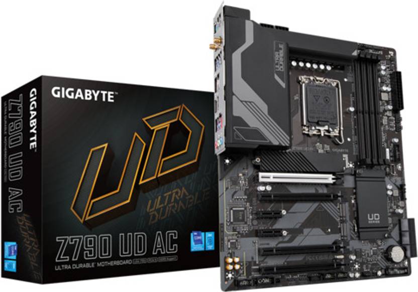 GIGABYTE Z790 UD AC LGA 1700Socket ATX Intel Z390 Chipset DDR5 ...
