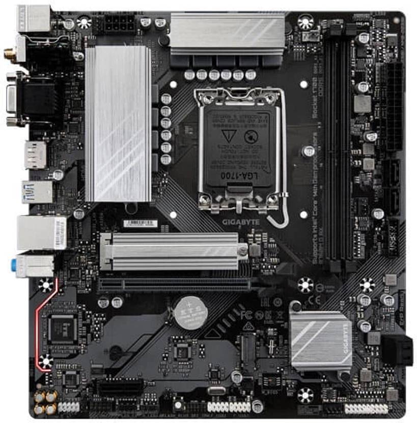 GIGABYTE B760M G AX DDR5 Micro ATX LGA1700 socket LGA 1700Socket Micro ...