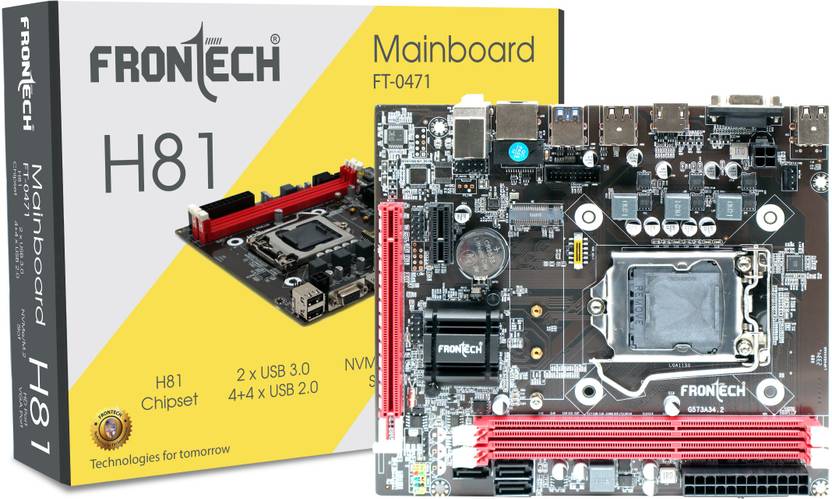 Frontech H81/1150 DDR3 Motherboard - Frontech : Flipkart.com