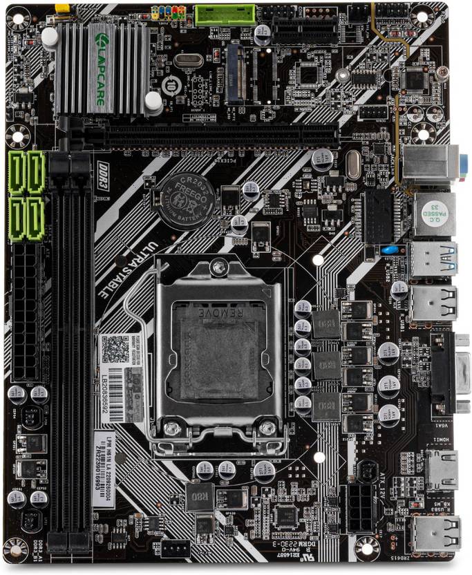 LAPCARE h81 LGA 1150Socket Micro-ATX Intel H81 Express Chipset DDR3 ...