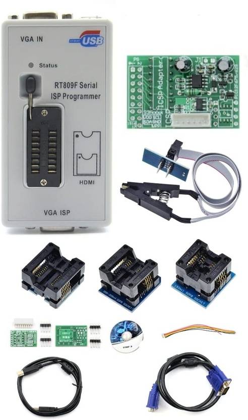keertan kalp RT809F ISP Special Programmer Multi-Function with SOP8 ...