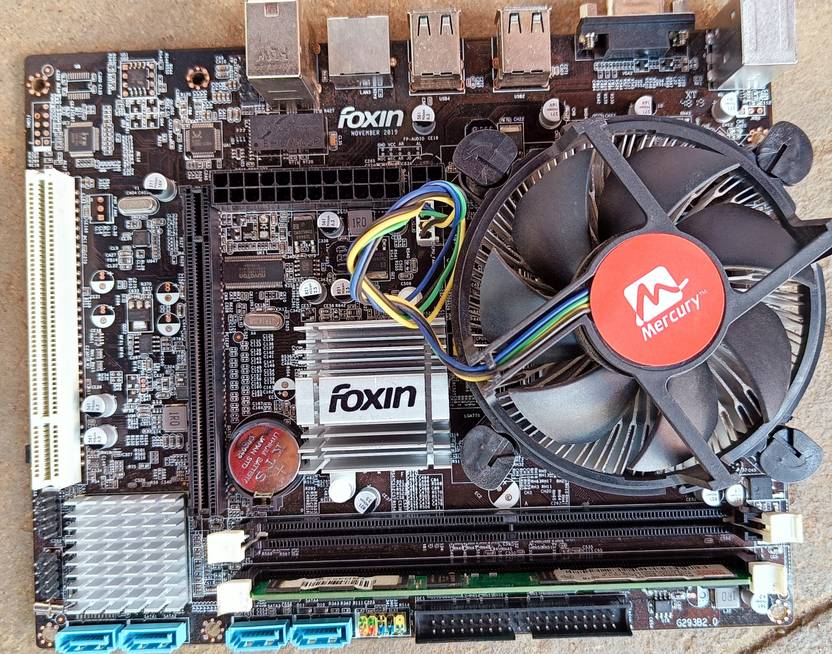 Dtech Foxin G31 Motherboard with Dual Core Processor and 2Gb DDR2 RAM LGA 775Socket Mini-ATX ...