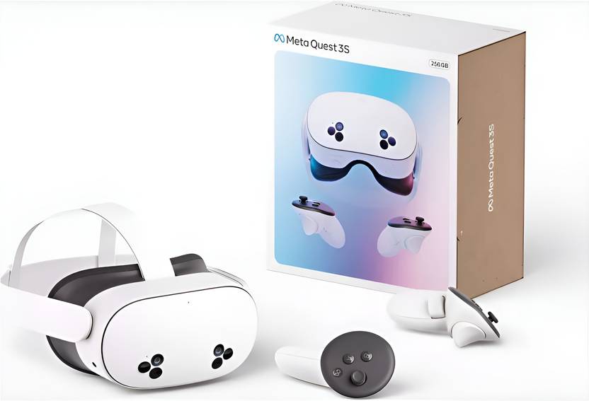 META Quest3S 256GB VR Gaming Set NextGen Virtual Reality Headset ...