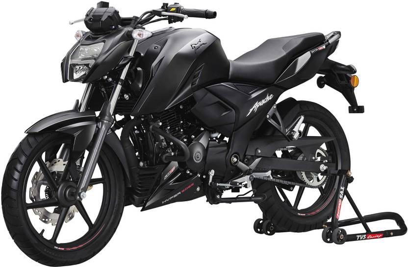 TVS Apache RTR 160 4V (RM Drum Black Edition) Booking for Ex-Showroom ...