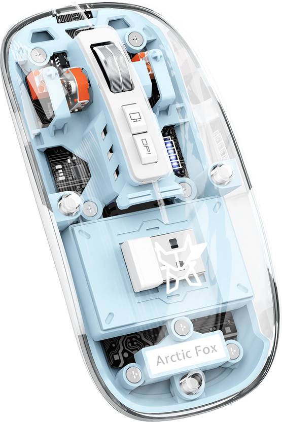 Arctic Fox Pureview Transparent Wireless and Bluetooth Rechargeable ...