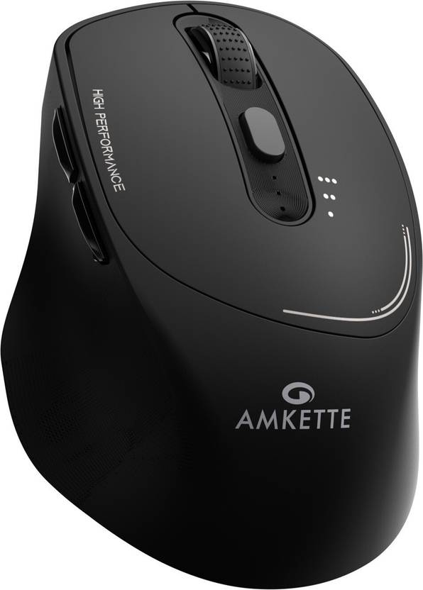 AMKETTE Hush Pro Epic Wireless Ambidextrous Optical Mouse with ...
