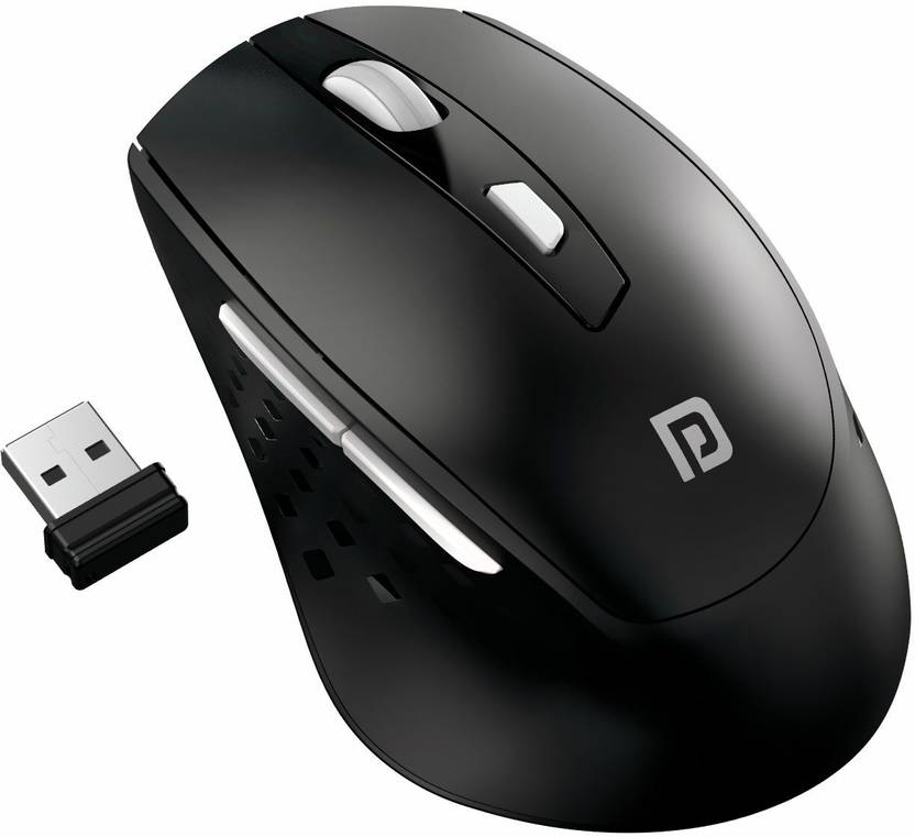 Portronics Toad 32 Wireless Mouse with 6 Buttons, Ergonomic Design ...