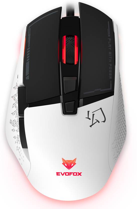 EVOFOX Phantom 2 Programmable Wired Ambidextrous Optical Gaming Mouse ...