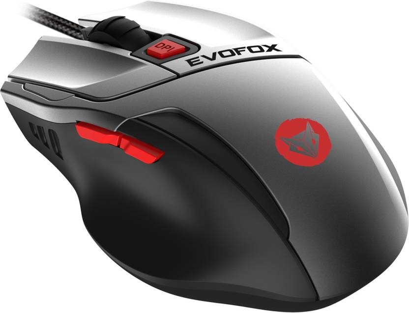 EVOFOX Shade with 3600 DPI Gaming Sensor and 7 Rainbow Color Lighting ...