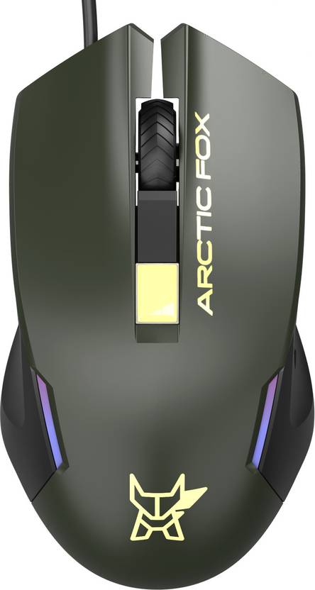 Arctic Fox Breathing Lights and DPI Upto 3600 Wired Ambidextrous ...