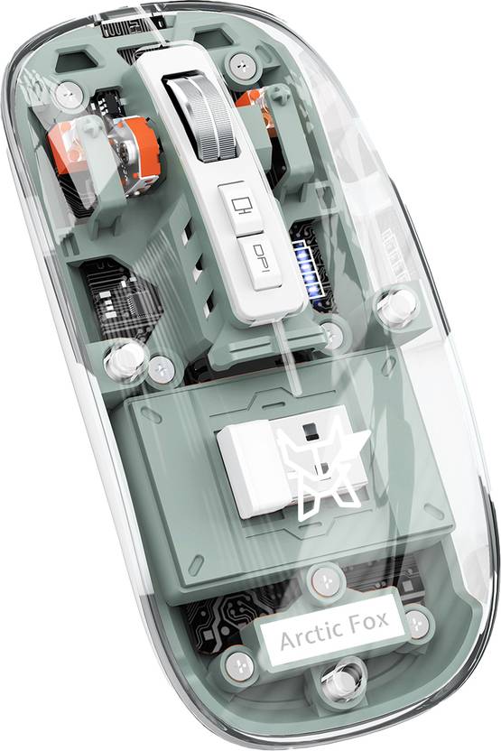 Arctic Fox Pureview Transparent Wireless and Bluetooth Rechargeable ...