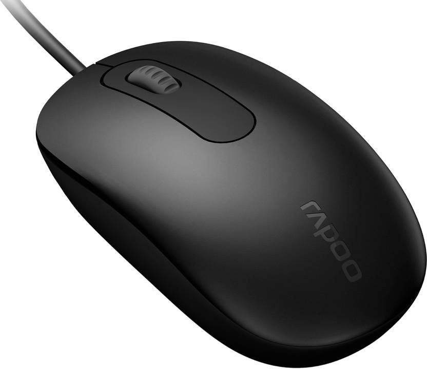 RAPOO N200/1600 DPI Wired Ambidextrous Optical Mouse - RAPOO : Flipkart.com