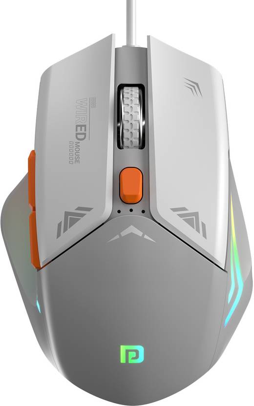Portronics Vader Gaming Mouse with 6 Buttons, Thumb Support, RGB Lights ...