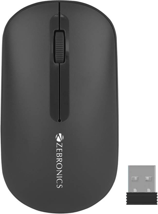 ZEBRONICS Pulse Wireless Ambidextrous Optical Mouse Wireless Mouse ...