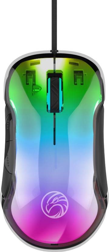 iGear Hawk wired Gaming Mouse with Customizable RGB lights, 8 buttons ...