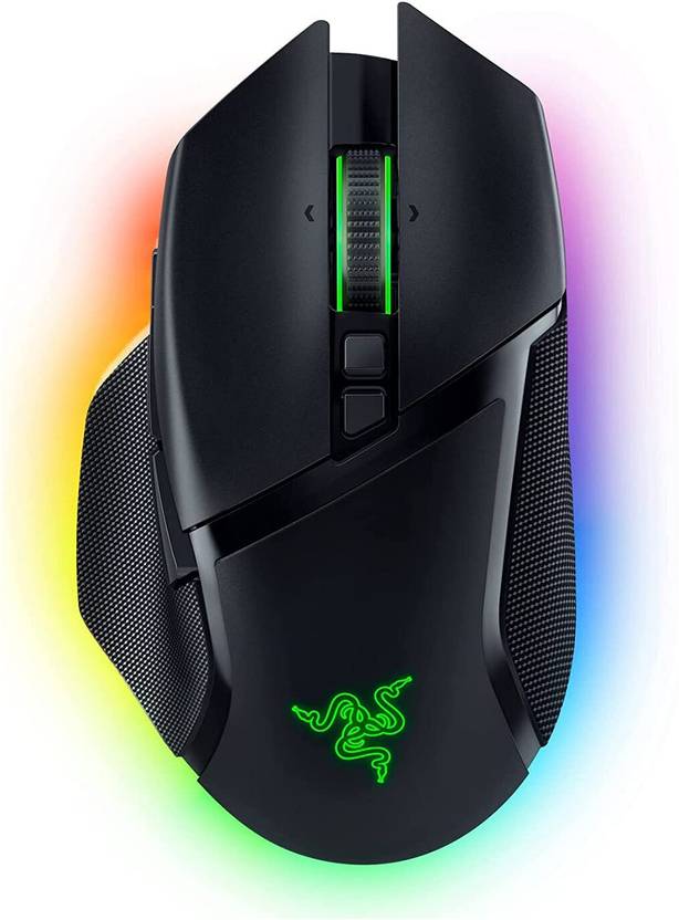 Razer Basilisk V3 Pro Customizable - HyperScroll Tilt Wheel - RZ01 ...