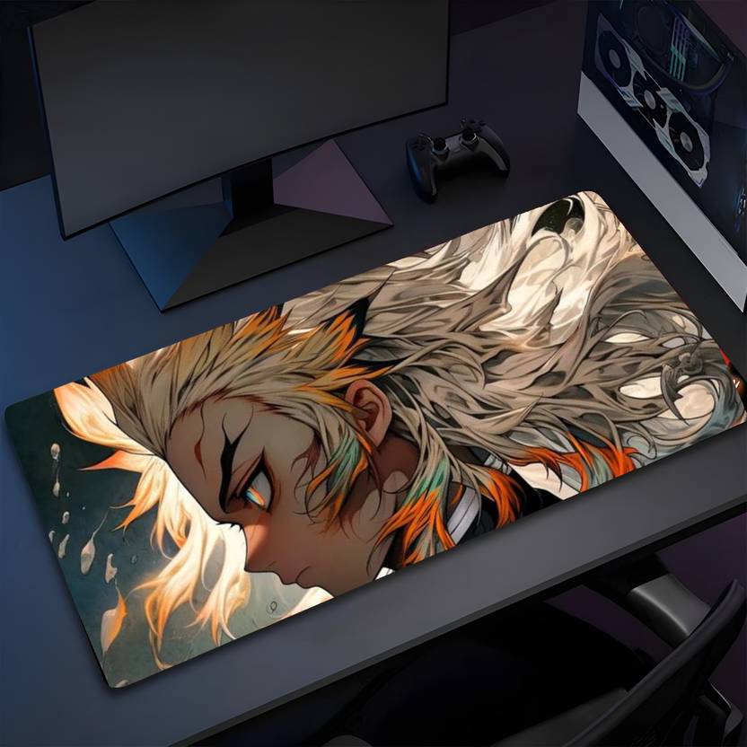 Eshaaver Laptop/Desktop Mat Demon slayer Animie Kyōjurō Printed Anti ...