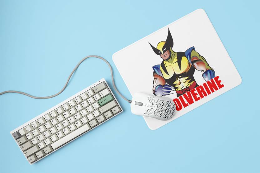 Rushaan Colourful wolverine - Printed animated Mousepad for animation ...