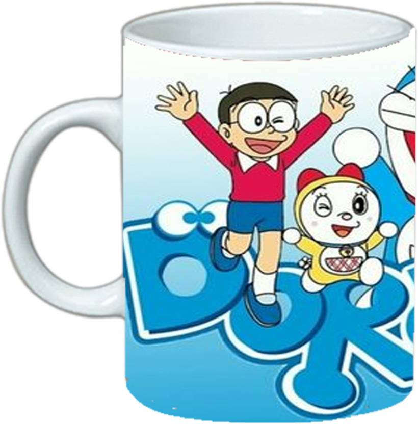 Solo Gift Doraemon mug 022 Ceramic Coffee Mug Price in India - Buy Solo ...