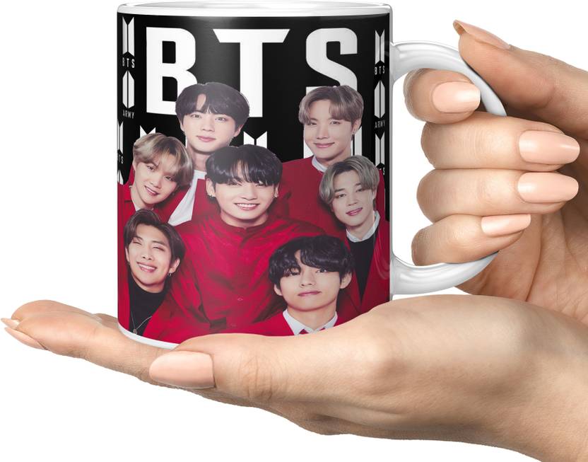 PrintingZone Bts Cup Bts signature Cup V Suga J-Hope Jungkook Jin Jimin ...