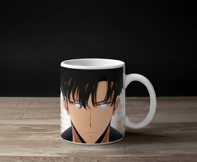AnimeClan Sung Jin-Woo Solo Leveling Anime Gifting Ceramic Coffee Mug ...