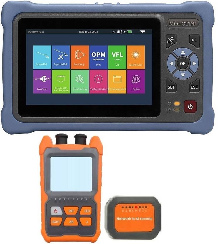 Techtest Optical Time Domain Reflectometer OTDR Tester With 3 In 1 ...