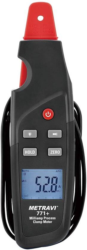 Metravi 771+ MilliAmp Process Clamp Meter measures 4-20 mA DC with ...