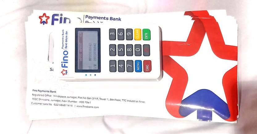 Fino Micro ATM PoS device Card Swipe Machine(AF60S) With 5 Welcome ...