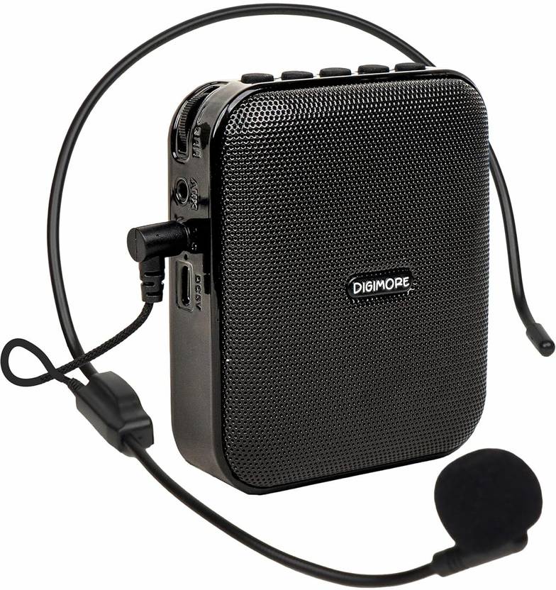 Digimore D1210|Black Portable Teaching Speaker|Wired Mic|10H Battery ...