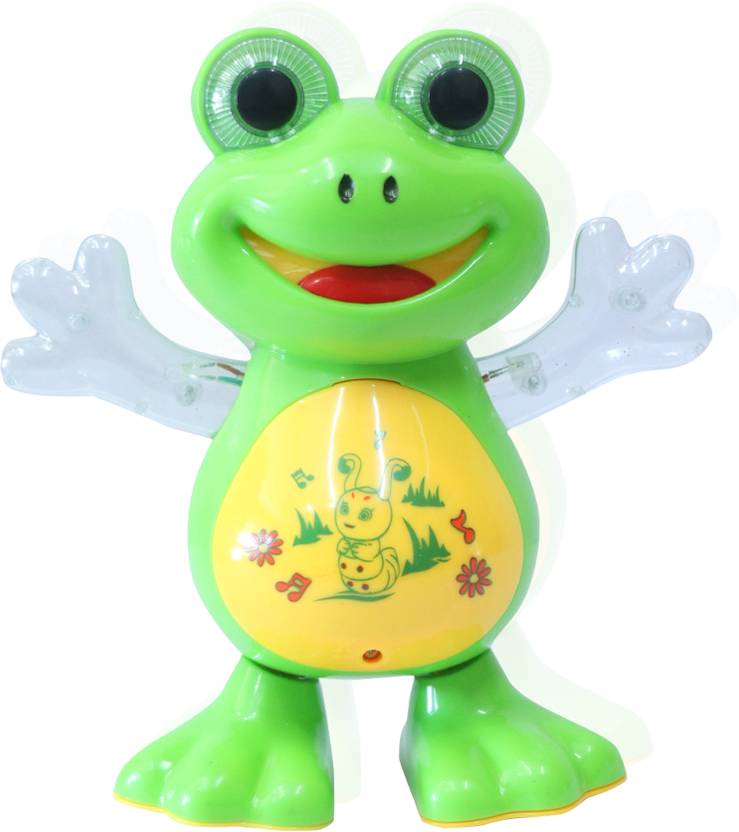 WOW toys Dancing Frog Toy for Kids with Flashing Lights & Sound ...