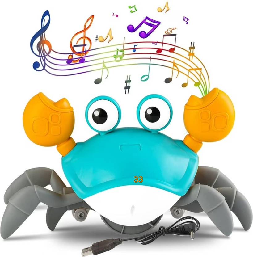 Mahi Zone Rechargeable Crab Baby Toys Dancing Crab Toy for Kids_29M ...