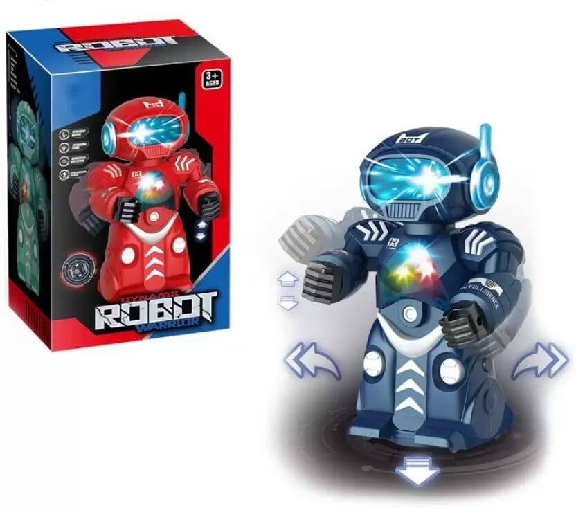 Amaflip 360 Degrees Musical Robo/Dancing Musical Robot Toy with Flashing Lights(2023) - 360 ...