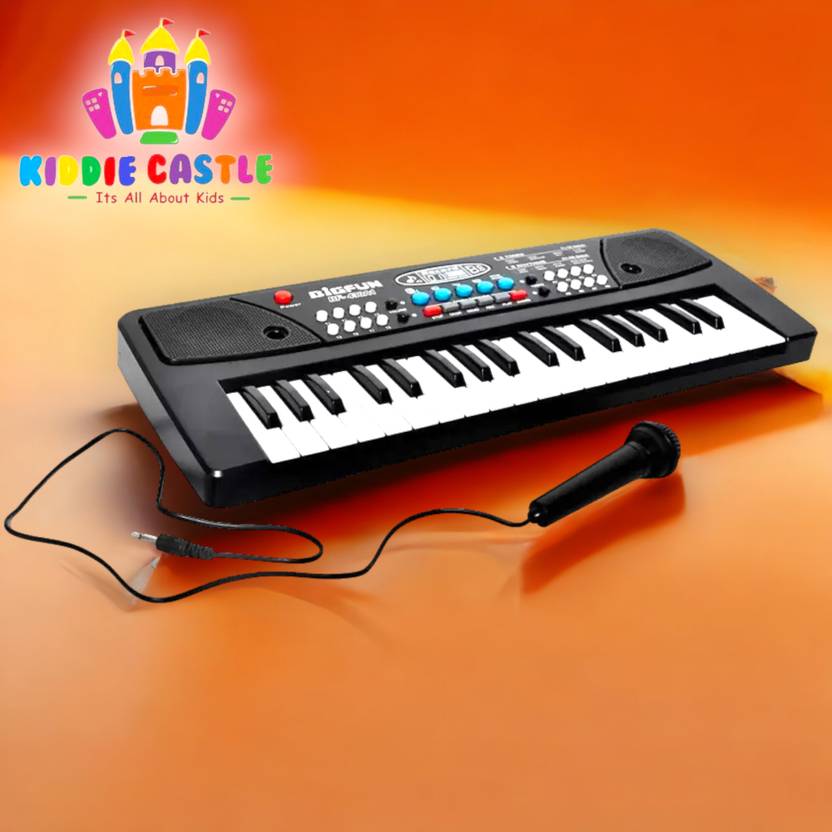 Kiddie Castle 37 Key Electric Keyboard Musical Toy - 37 Key Electric ...