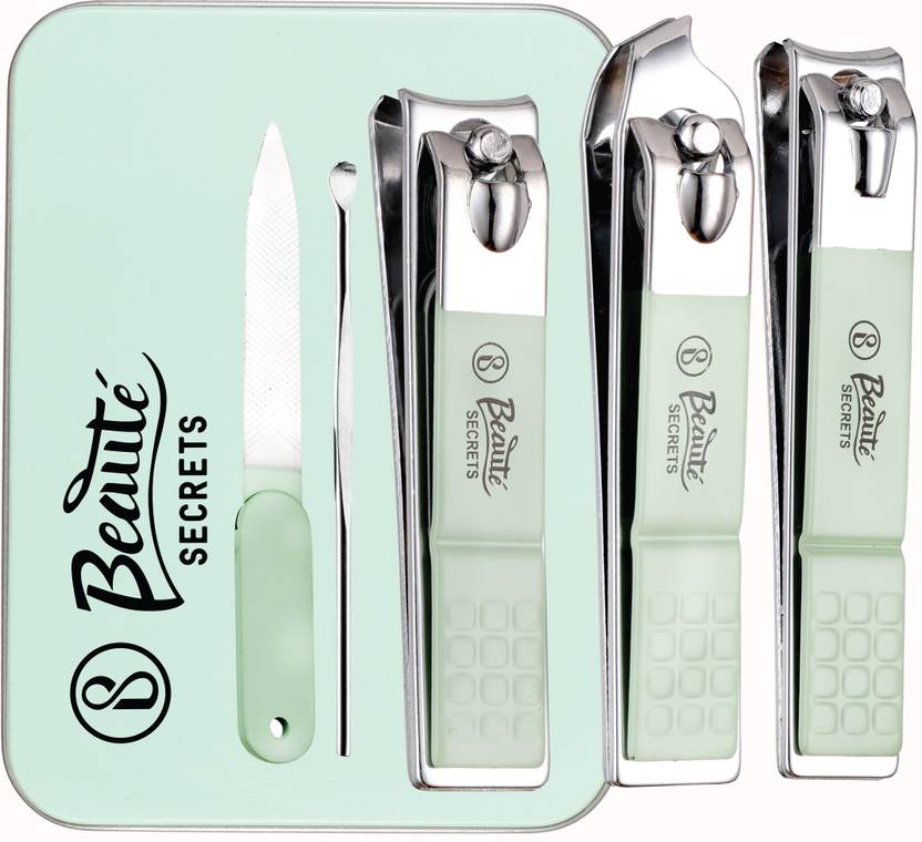 Beaute Secrets Nail Cutter Set, Manicure Pedicure kit, Nail Filer and ...