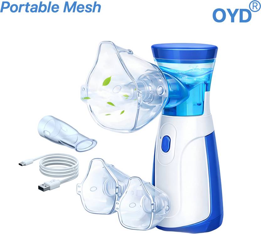 OYD JSL_302 Portable Handheld Mesh Nebulizer Machine for Kids/Adults ...