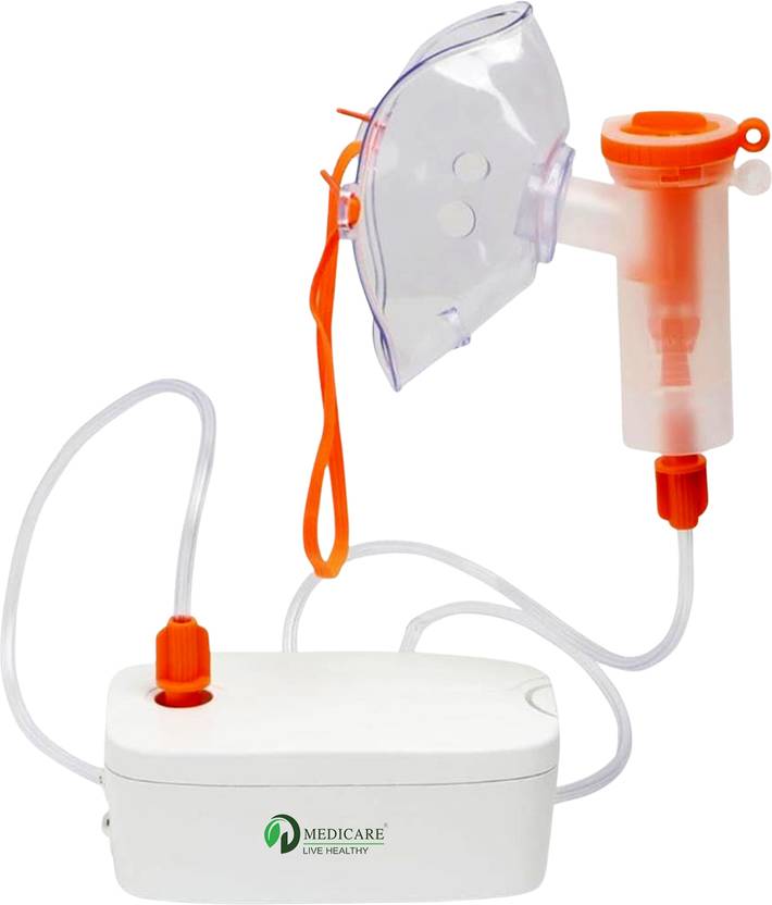 D MEDICARE Compressor Nebulizer Machine for Adults & Kids | Low Noise ...