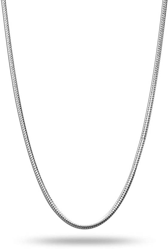 LOYAL INDIA CORPORATION Sterling Silver Chain Price in India - Buy ...