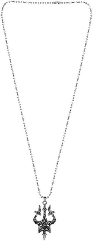 Myginie Gifts Private Limited Shiva Trishul With Damru Pendant Chain ...