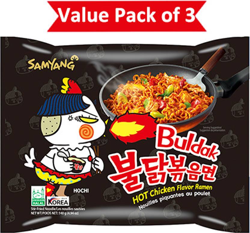Samyang hot chicken ramen buldak fire noodles Instant Noodles Non ...