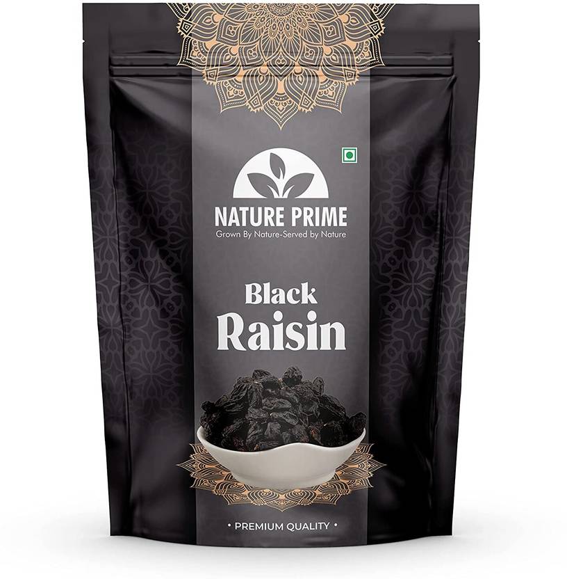 Nature Prime Seedless Black Raisins Kali Kismis Healthy Snacks Dry ...