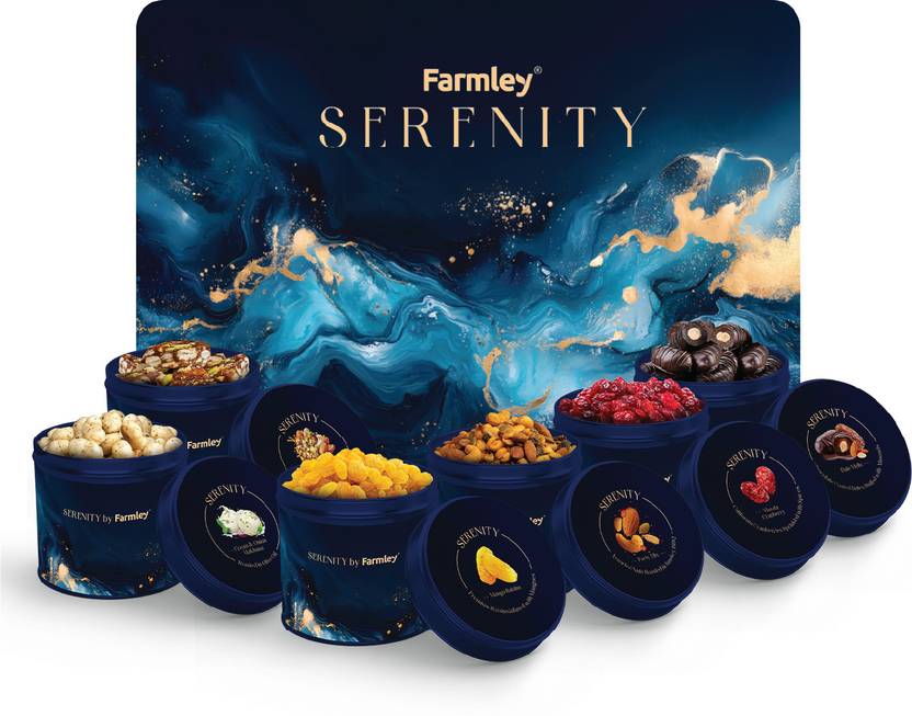 Farmley Serenity Mix Dry Fruit Gift Pack Assorted Nuts Price in India ...