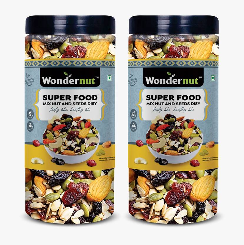 Wondernut Premium Popular Healthy Assorted Seeds & Nuts Price in India ...