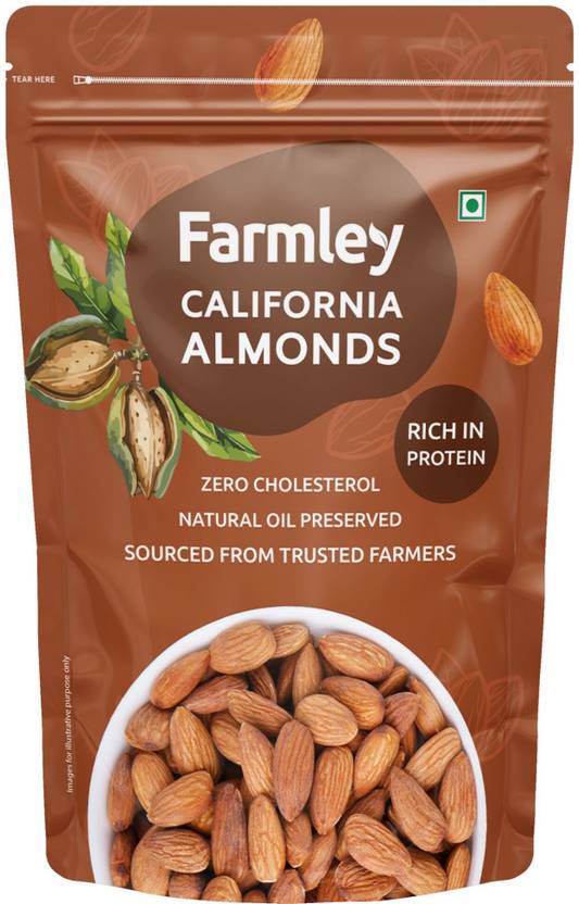 Farmley Popular California Almonds Price in India - Buy Farmley Popular ...