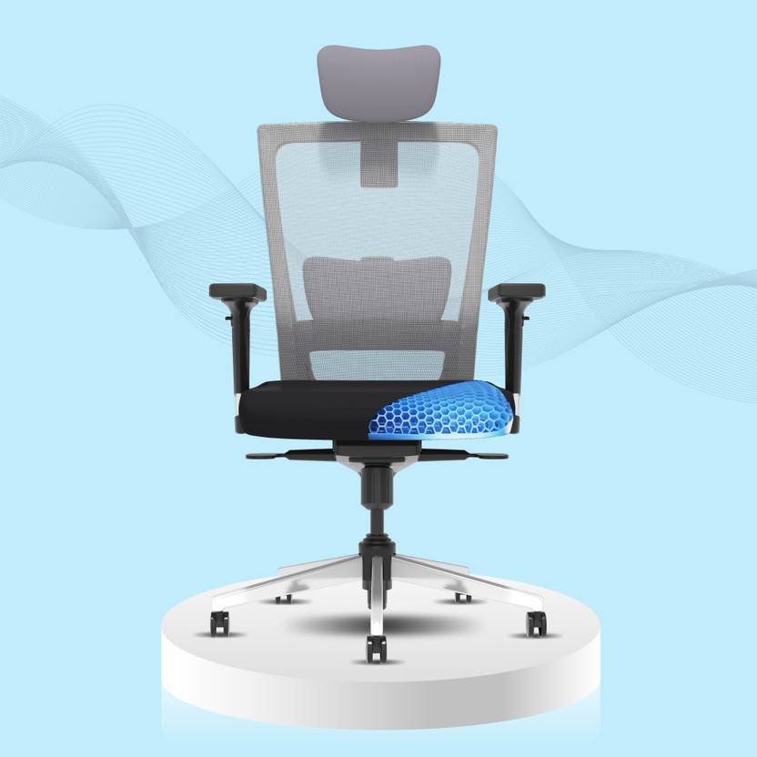 ErgoSmart by The Sleep Company PRO (Stylux) High-Back Chair for Office ...