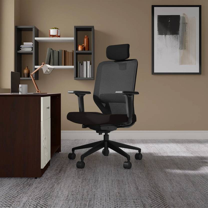 Godrej Interio Greta High Back Fabric Office Executive Chair Price in ...